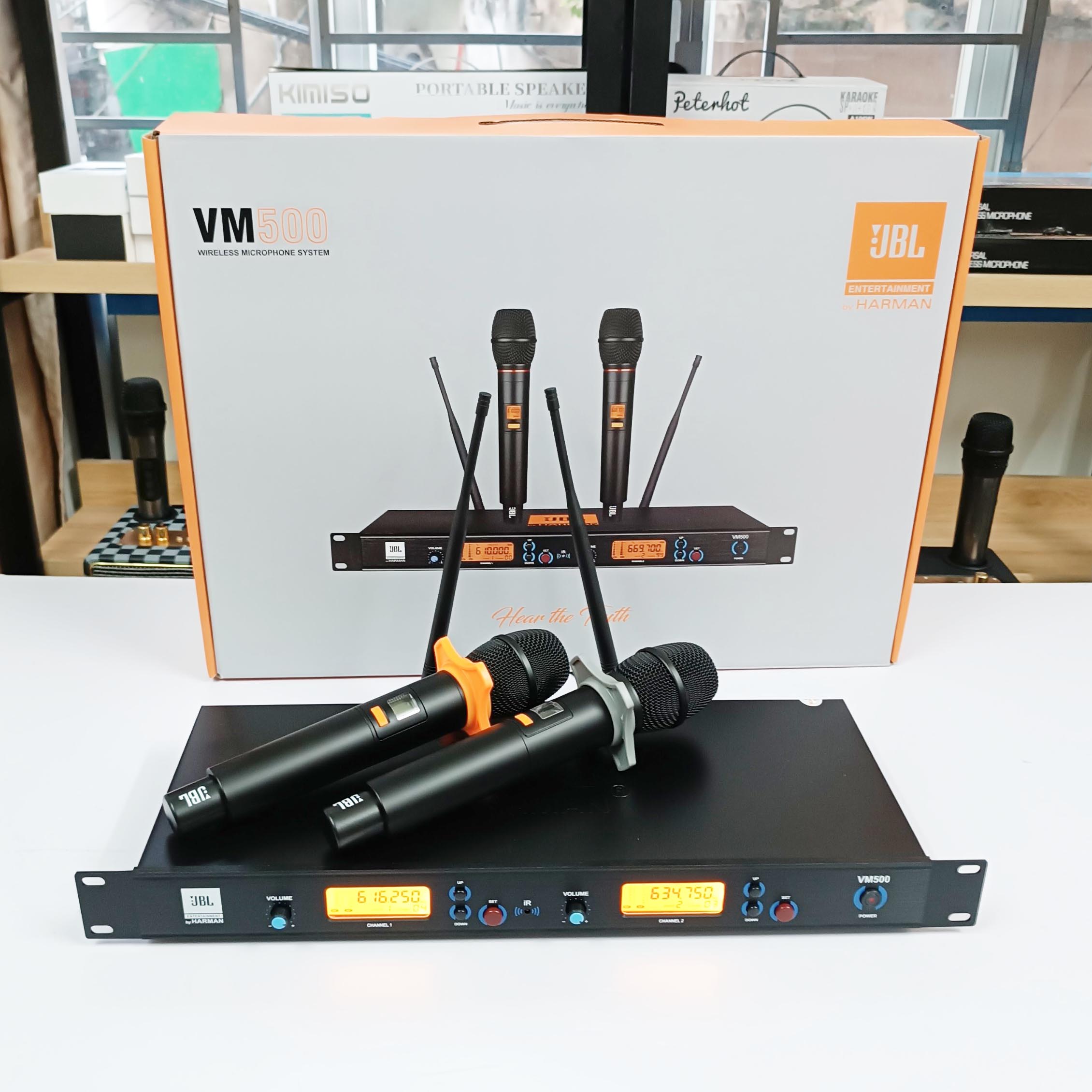 ĐẶC ĐIỂM NỎI BẬT MICRO JBL VM500